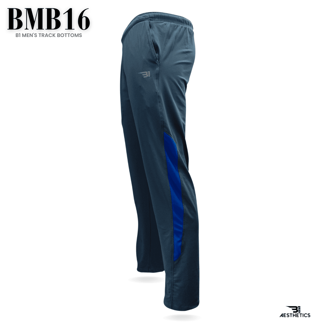 GRAY TRACK PANT - BMB16 - B1 Aesthetics