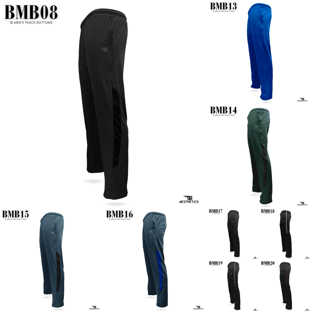 ROYAL BLUE TRACK BOTTOM - BMB13 - B1 Aesthetics
