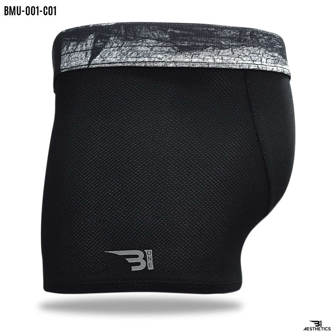 Men's Black Boxer Briefs | Bmv001-c001 - B1 Aesthetics