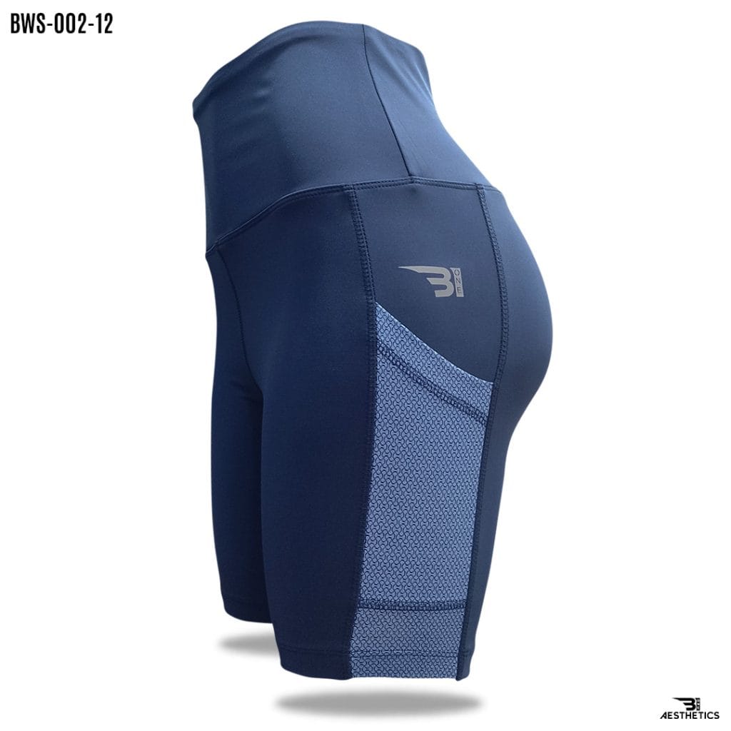 Dark Blue Sports Tights | BWS-002-12 - B1 Aesthetics