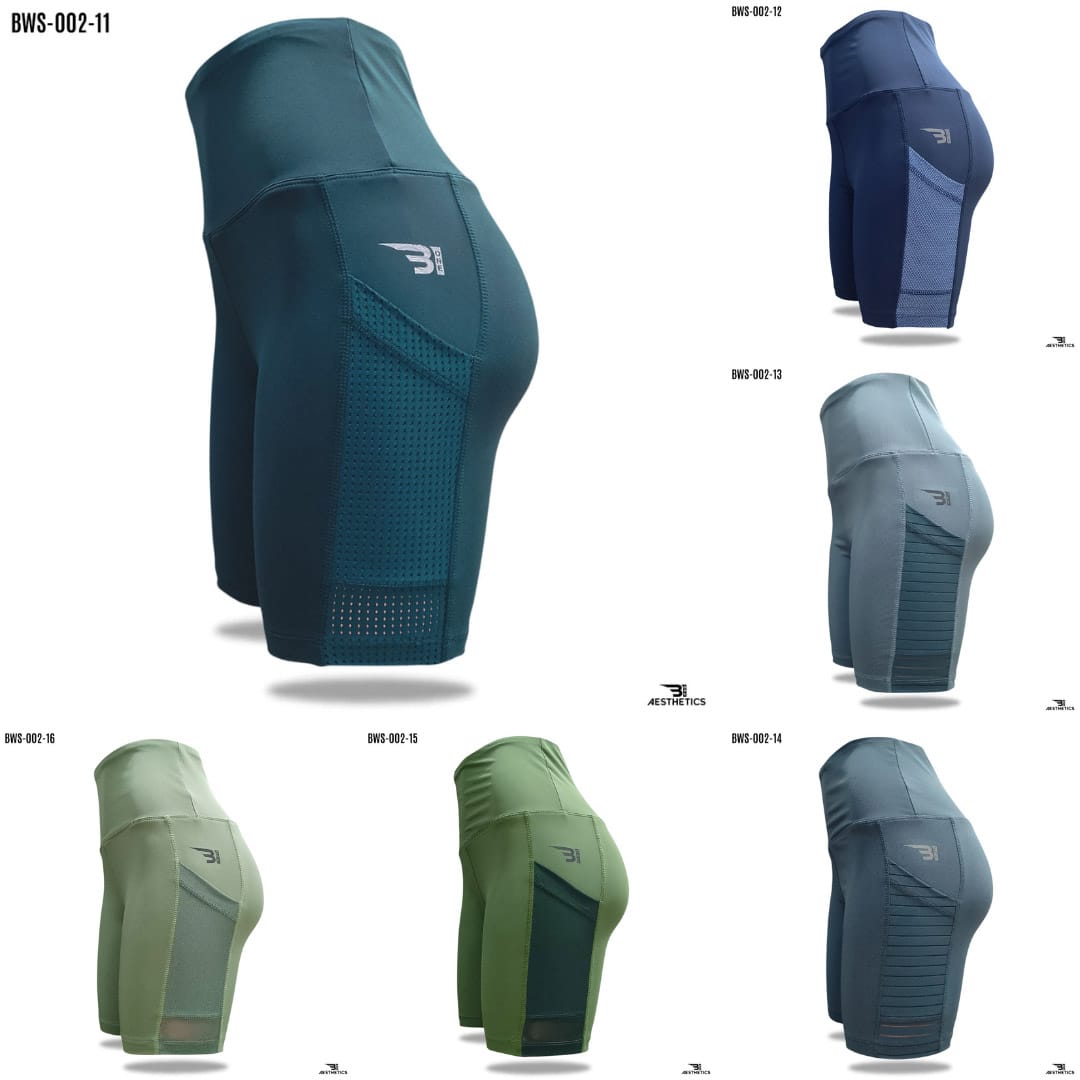 Dark Blue Sports Tights | Bws-002-12 - B1 Aesthetics