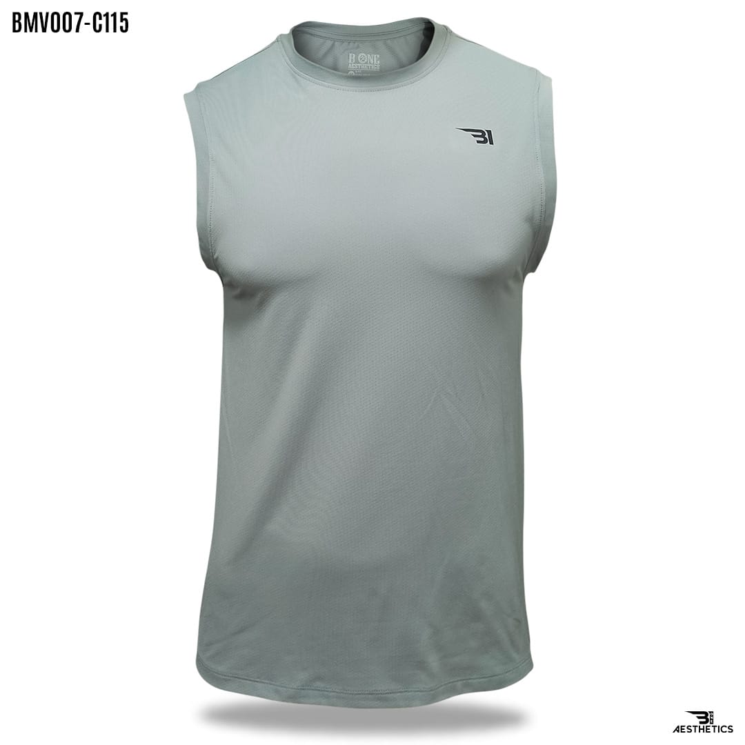 Men's Light Gray Arm Cut | BMV007-C115 - B1 Aesthetics