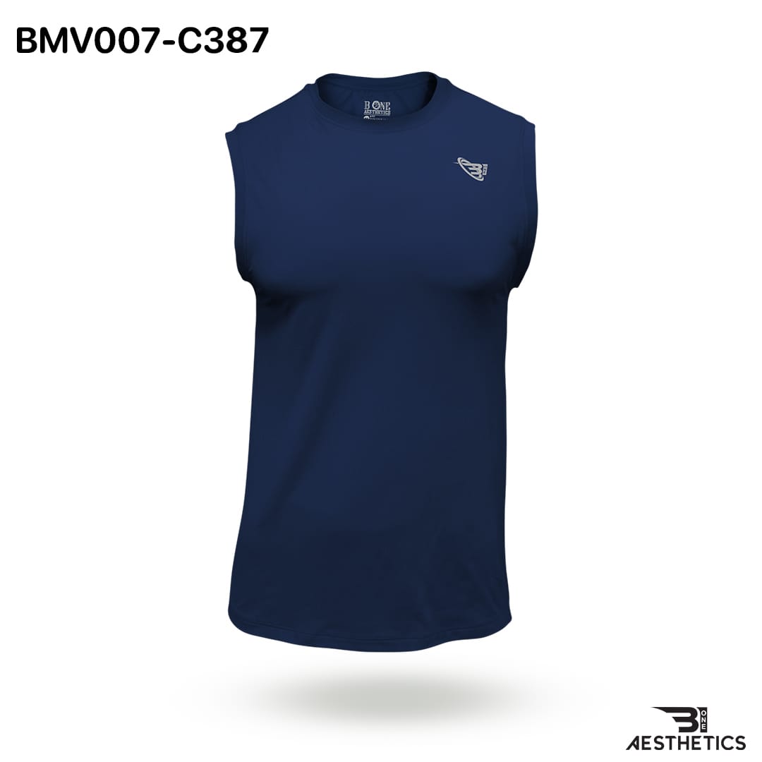 Men's Yale Blue Arm Cut | BMV007-C387 - B1 Aesthetics