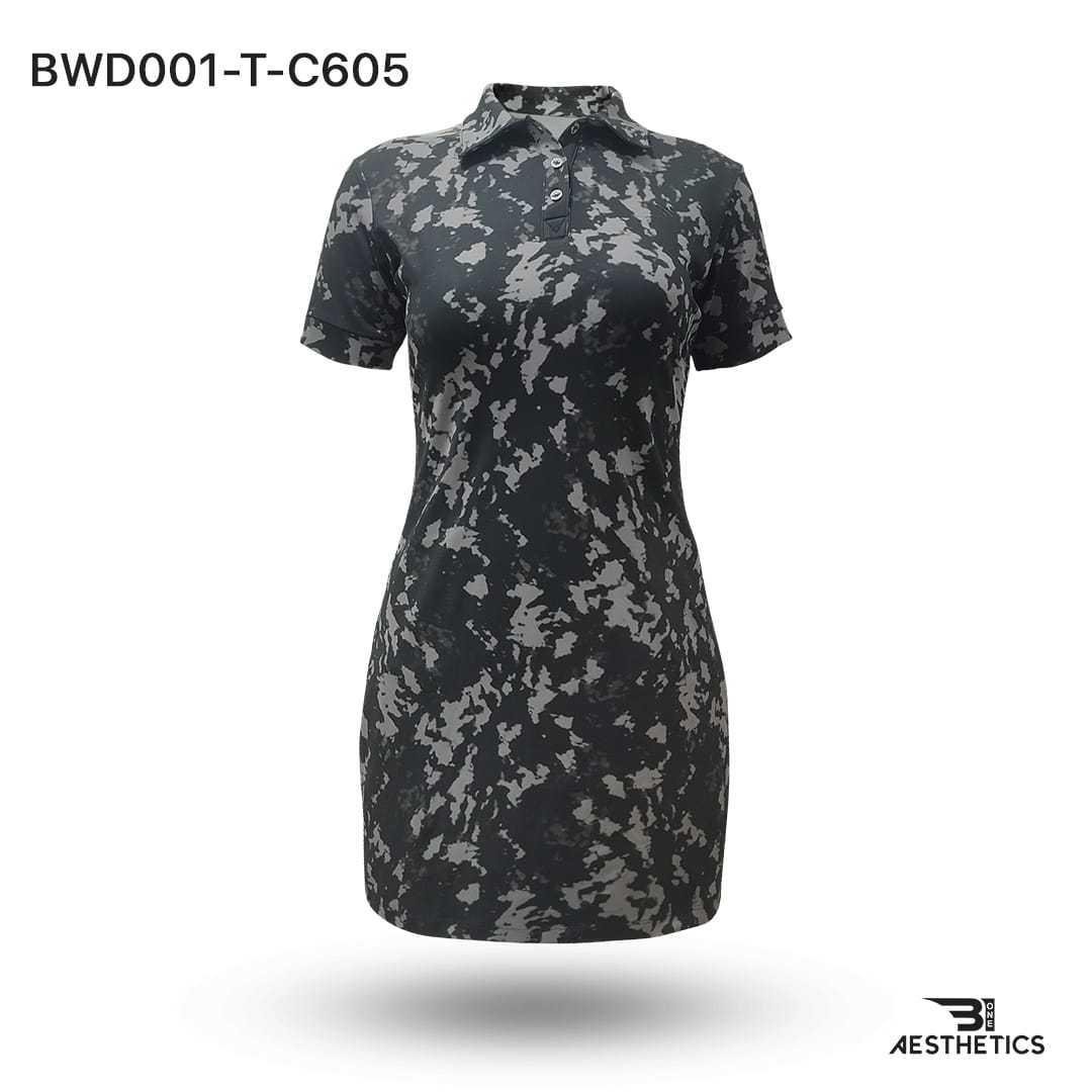 Camo Craze Tennis Dress | BWD001-T-C605 - B1 Aesthetics