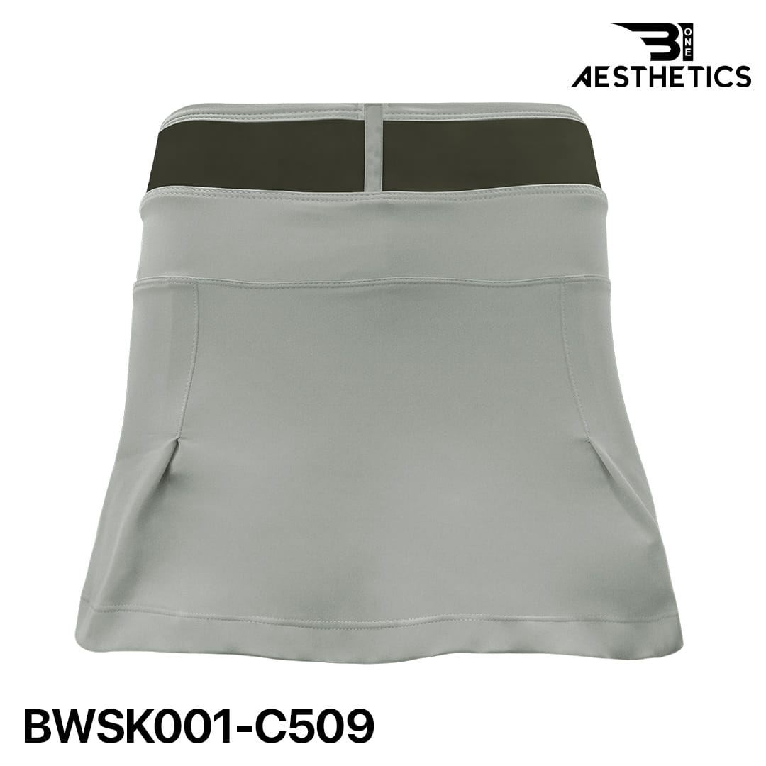 B1 Light Grey Netball Skirt | BWSK001-C509 - B1 Aesthetics